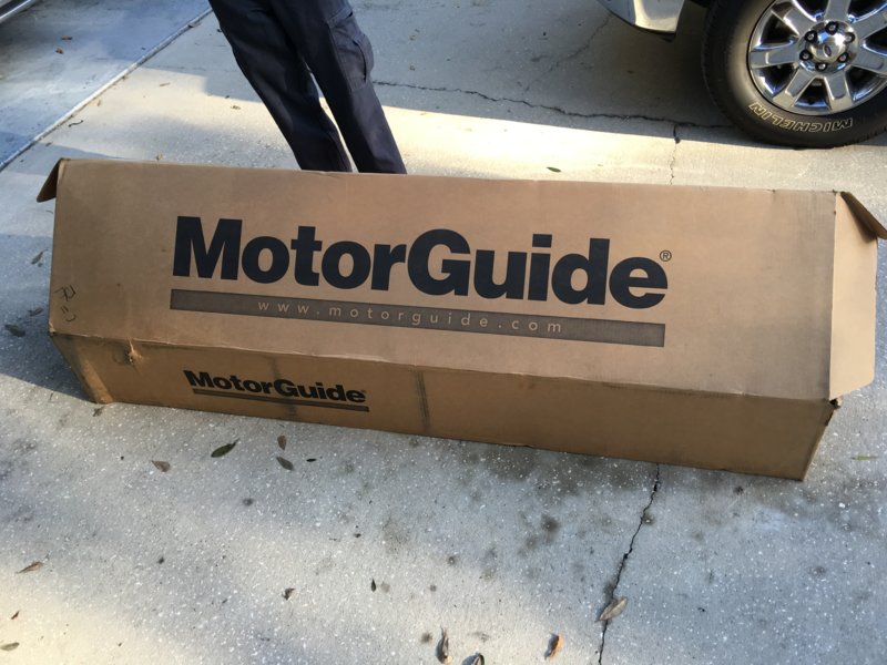 Motorguide Xi5 Installation 1/22/16 Part 1 | ShrimpNFishFlorida™ is ...